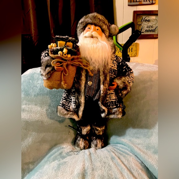 Holiday | A Very Dapper Santa Black And White Outfit With All Goodies ...